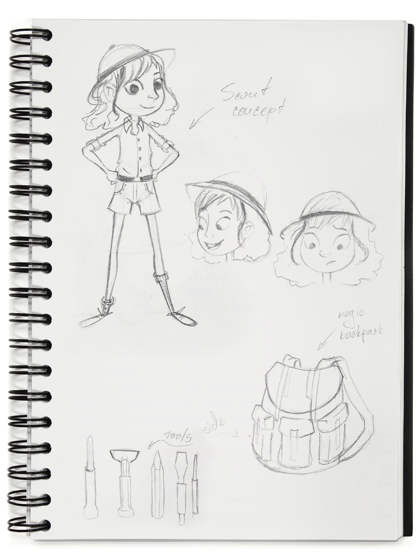 Scavenger Scout: Character Design | Children's Book Author Shelby Wilde